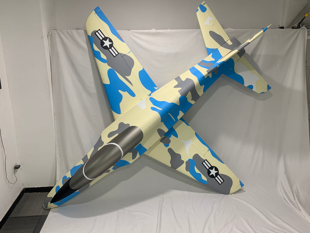Boomerang ATOM Squared Blue Camo PNP | Boomerang RC Jets