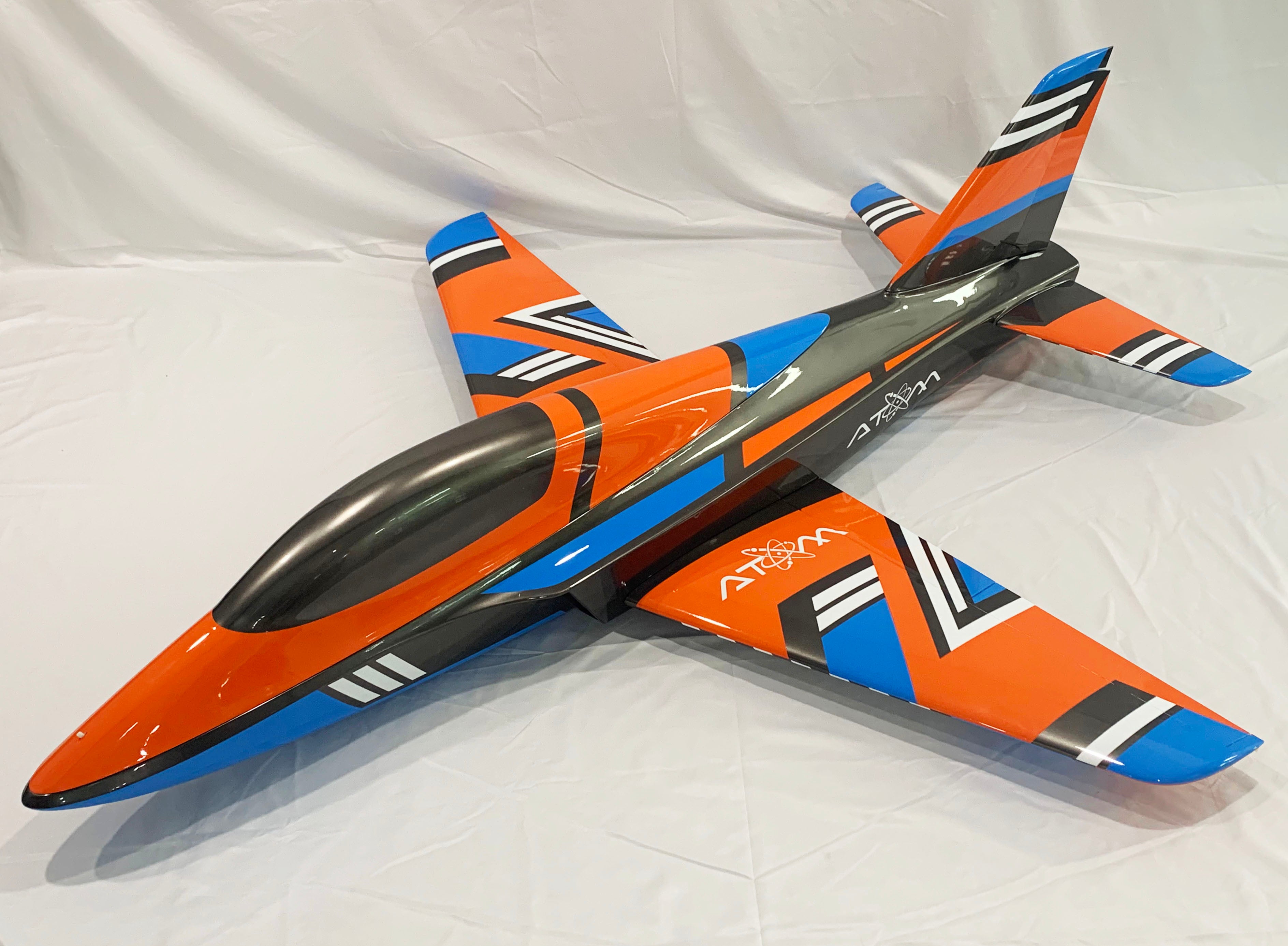 Boomerang Atom - Orange Blue | Boomerang RC Jets