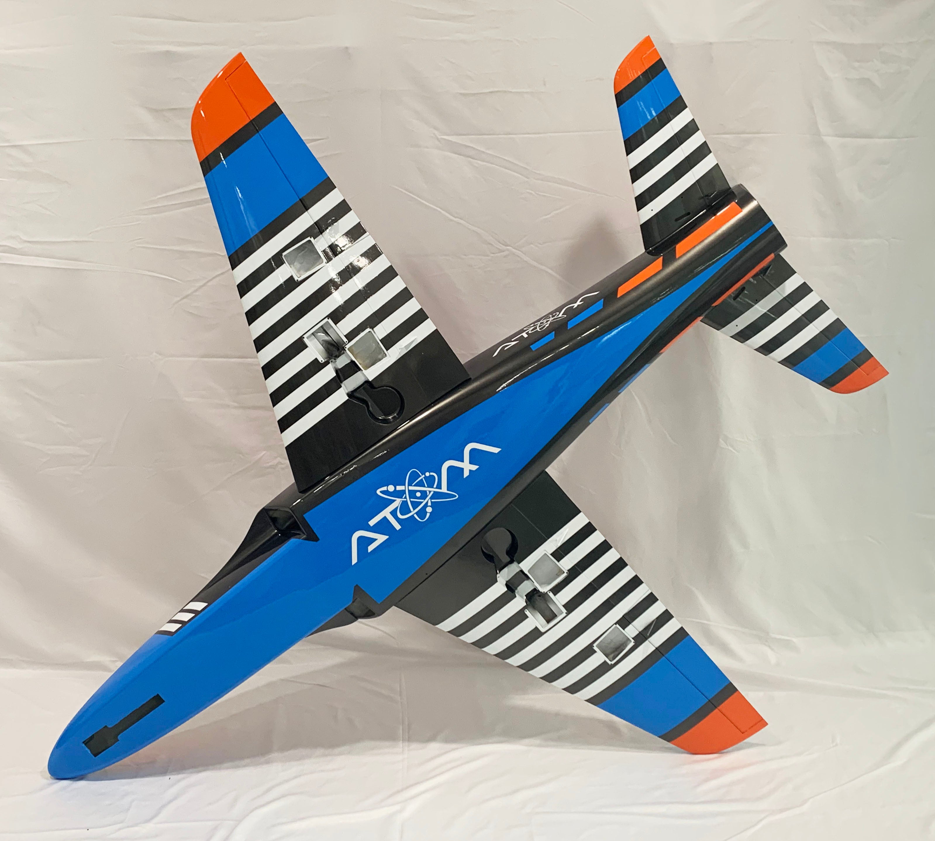 Boomerang Atom - Orange Blue | Boomerang RC Jets