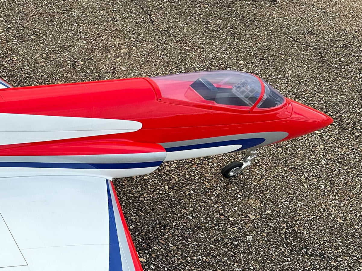 Boomerang Composite Ranger Sport Jet - Red/White | Boomerang RC Jets