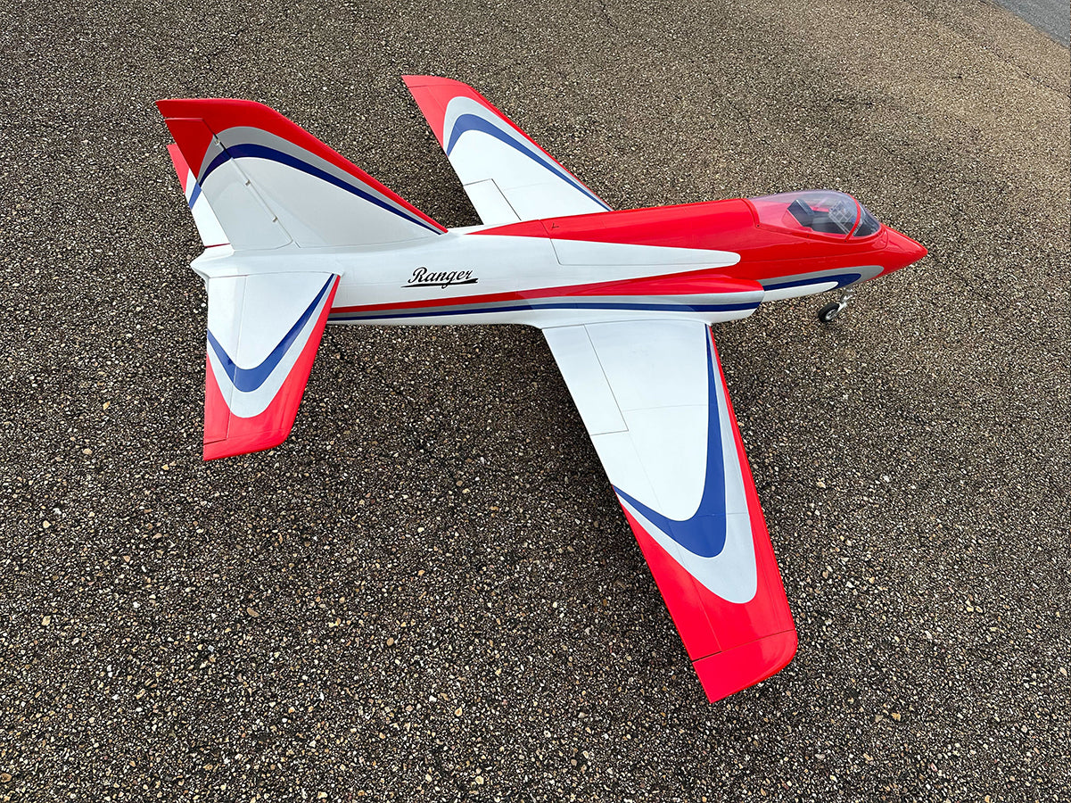Boomerang Composite Ranger Sport Jet - Red/White | Boomerang RC Jets