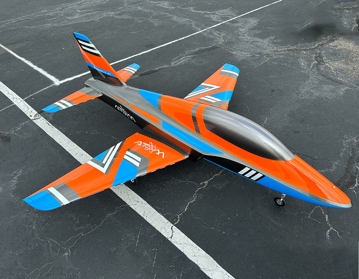 Boomerang ATOM - Orange Blue | Boomerang RC Jets