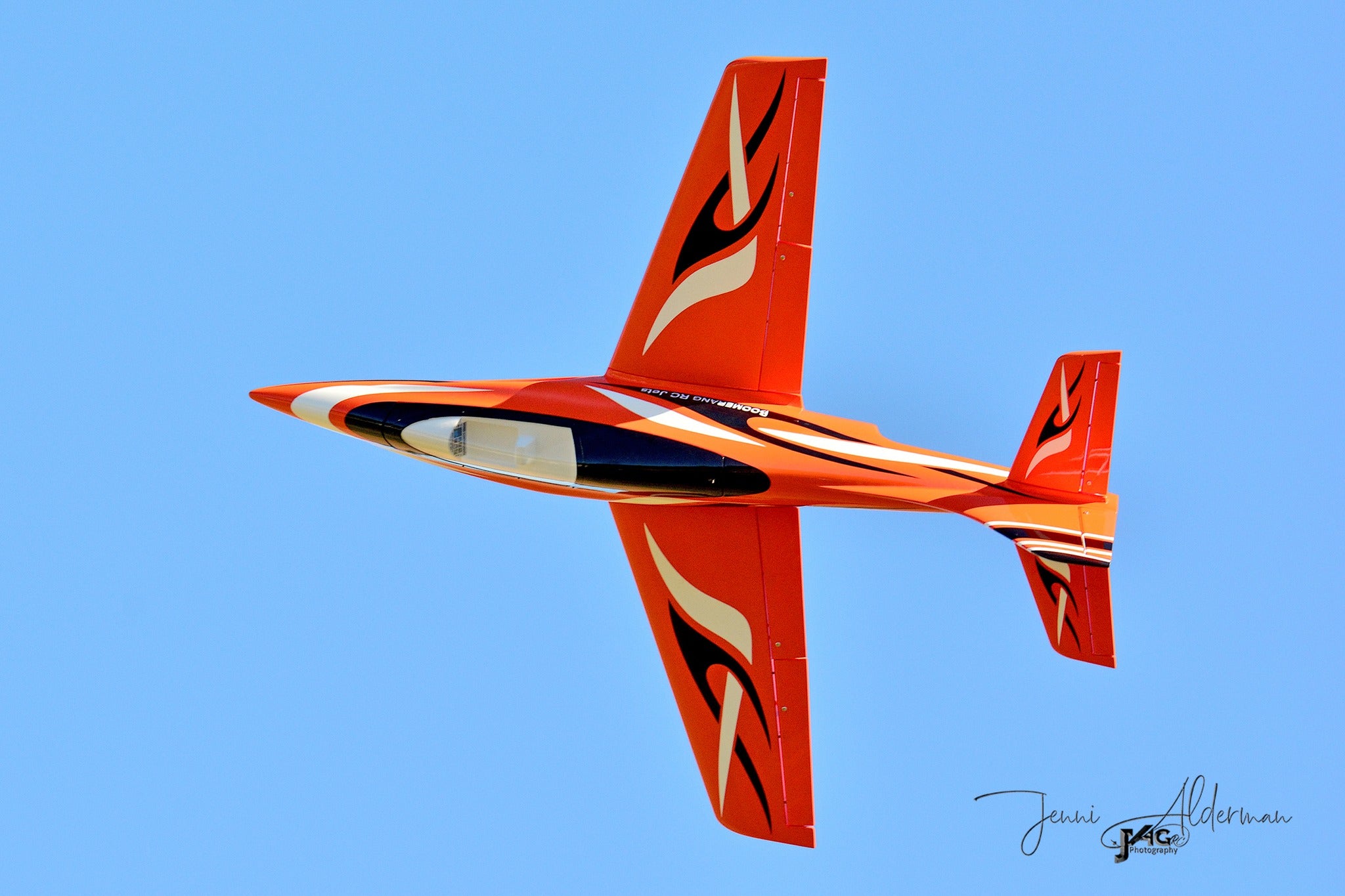 Boomerang Lancer - Orange | Boomerang RC Jets