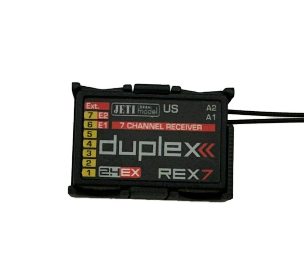 Jeti Rex 7/Rex 7 Assist Receiver Mount- Black | Boomerang RC Jets