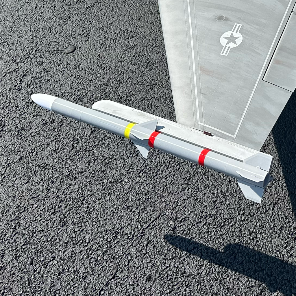 Approach RC AIM-120 Missile 1/7th scale (for Boomerang F-16 ...