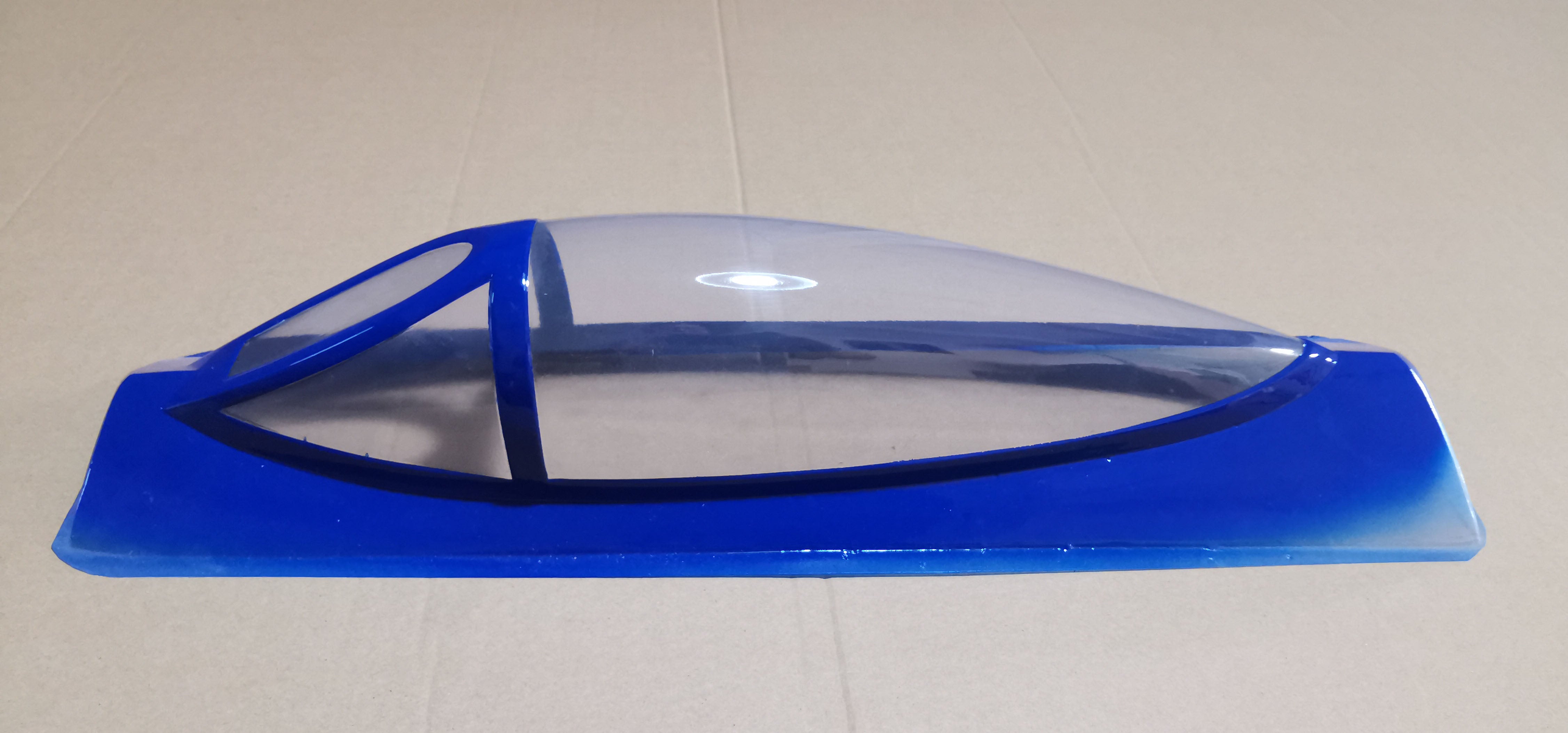 Turbinator 2 Canopies - Blue– Boomerang RC Jets