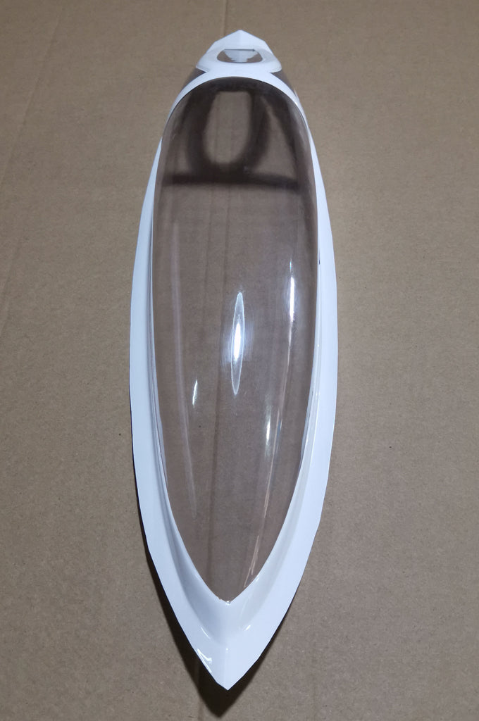 Turbinator 2 Canopies - White | Boomerang RC Jets