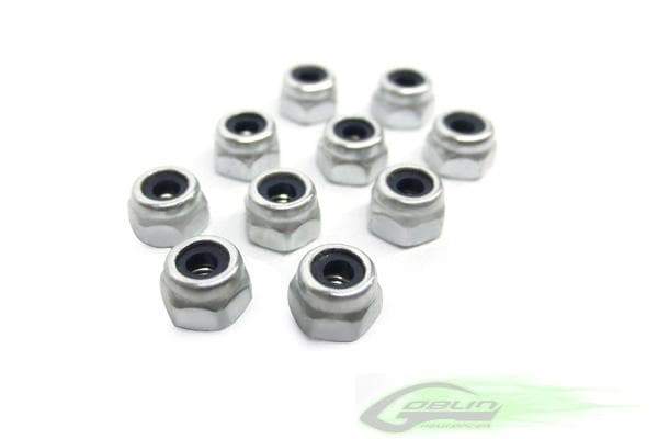 SAB Metric hex locknut Nuts M3 H4(10pcs) - Goblin 500/570/630/700/770 ...